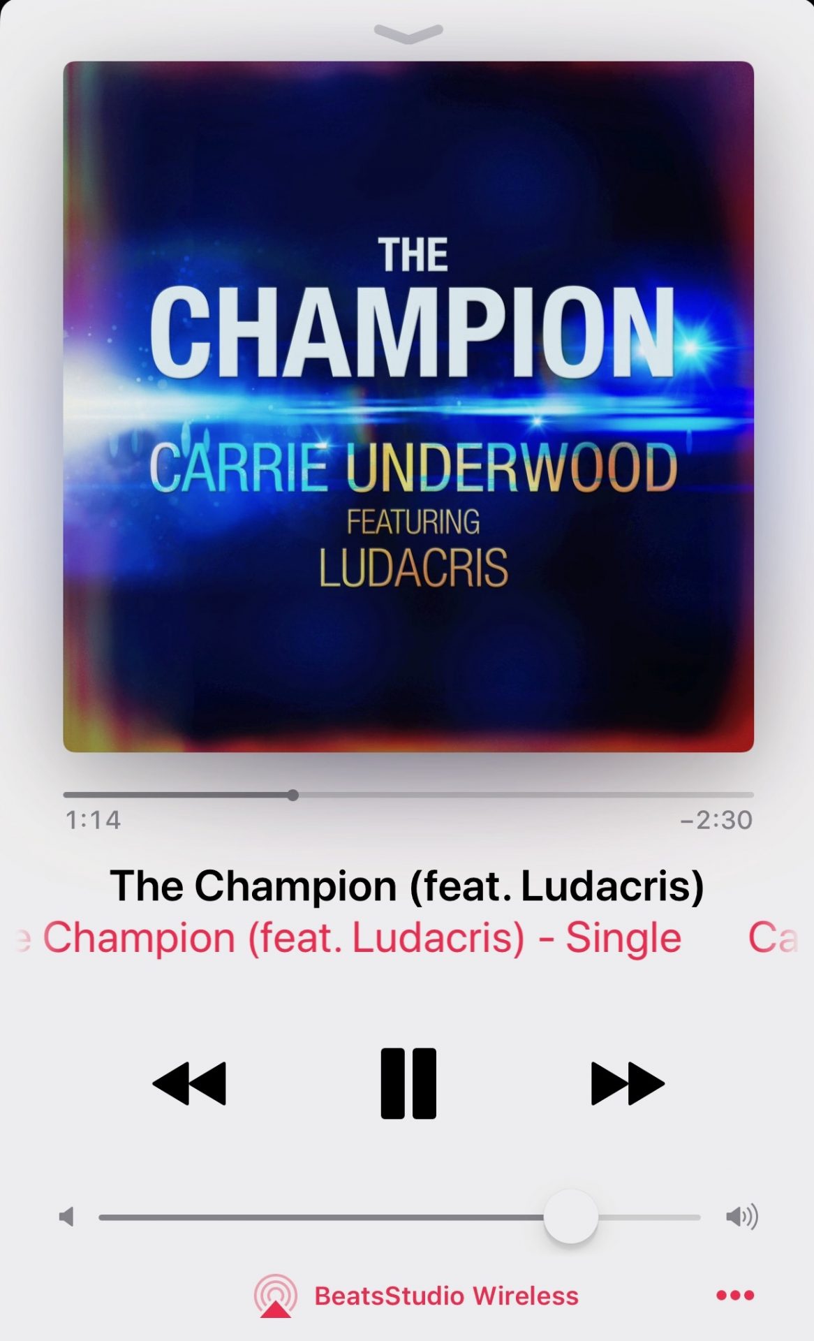Powerful song to listen to when you are training... - Billy Beck